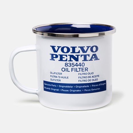 Volvo Penta Enamel Mug